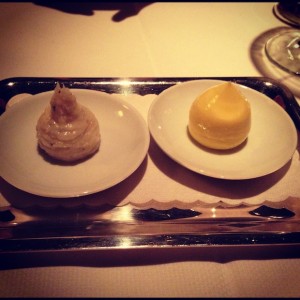 Dinner at Del Posto – the chic brûlée
